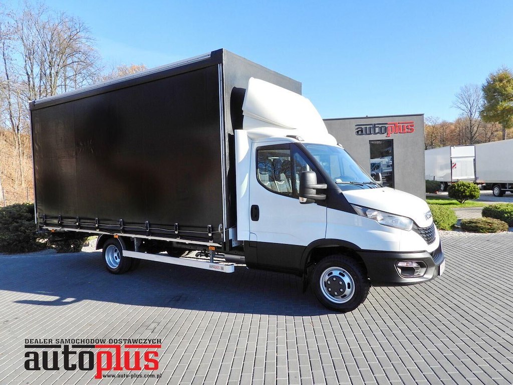 IVECO DAILY 50C17 PLANDEKA 10 PALET TEMPOMAT BLIŹNIACZE KOŁA KLIMATYZA kamion s ceradom < 3.5t