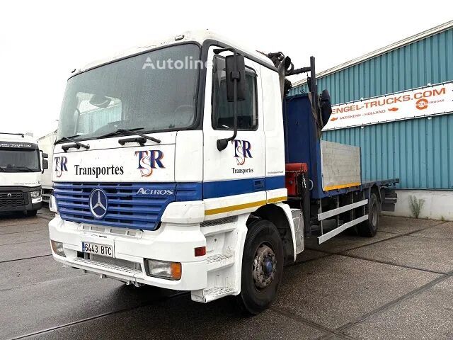 Mercedes-Benz Actros 2031 K WITH PALFINGER PK1101 CRANE (MANUAL GEARBOX / FULL kamion platforma