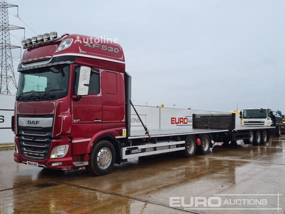 Prodaje se DAF XF530 kamion platforme na aukciji