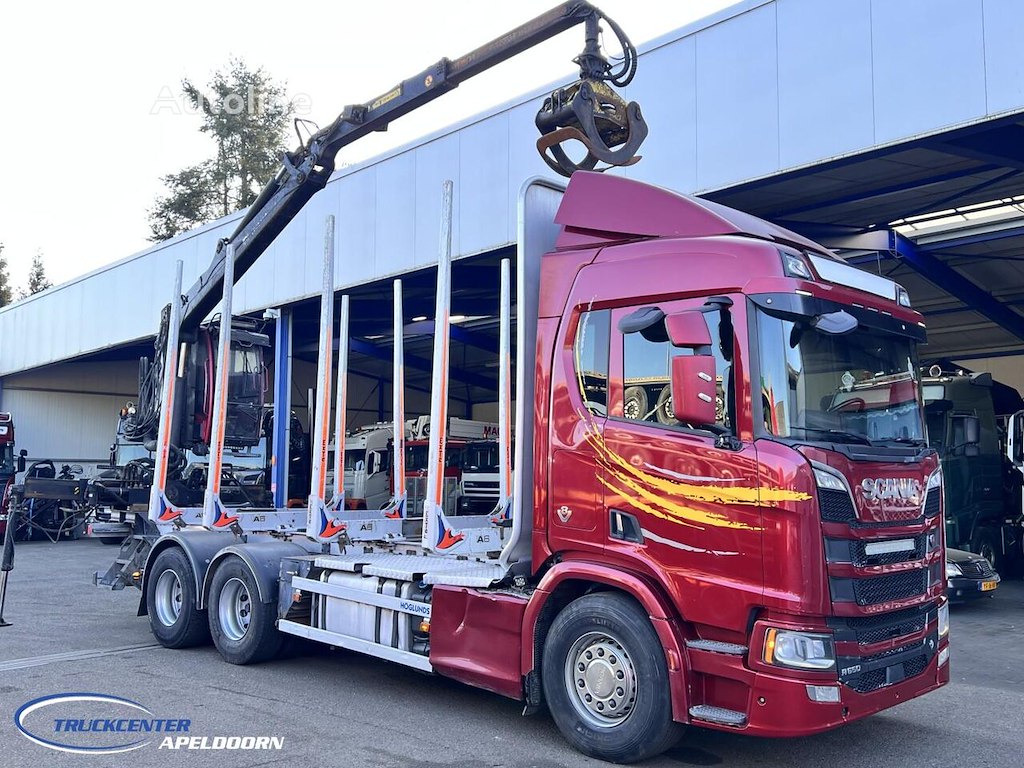 Scania R650 V8 NGS 6x4, Retarder, Jonsered Timber Crane kamion za prevoz drva