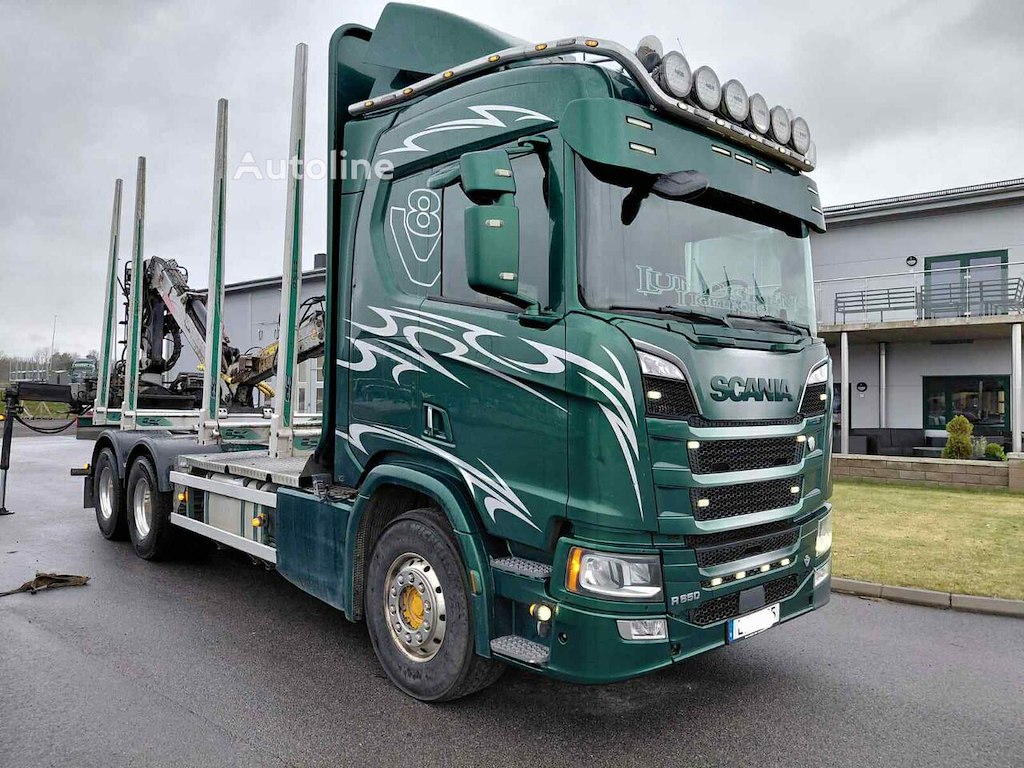 Scania R650 kamion za prevoz drva