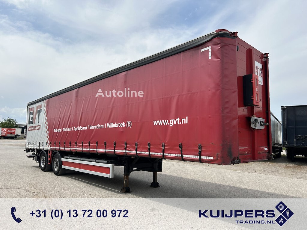 Renders ROC 12.18 / Curtainside / Loadlift poluprikolica sa kliznom ceradom
