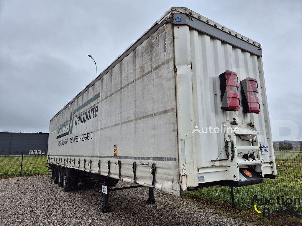 Prodaje se Krone SD poluprikolicu sa kliznom ceradom na aukciji