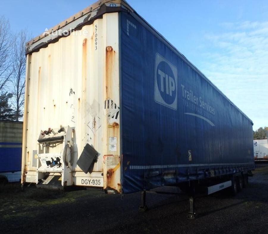 Krone Trailer Curtainsider Lifting + Sliding Roof Mega poluprikolica sa kliznom ceradom (570093)