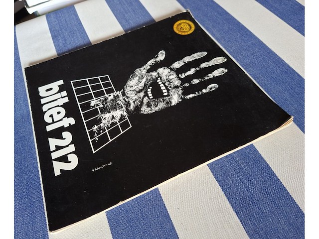 BITEF 212, 1967. / katalog prvog Bitef-a