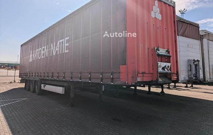 Krone SD 27 curtainsider | SAF disc | Good tires poluprikolica sa kliznom ceradom