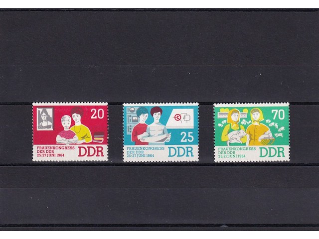 1964 DDR serija cisto ** (7872)