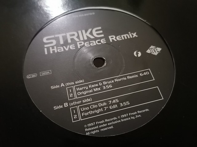 Strike ‎- I Have Peace (Remix, House)