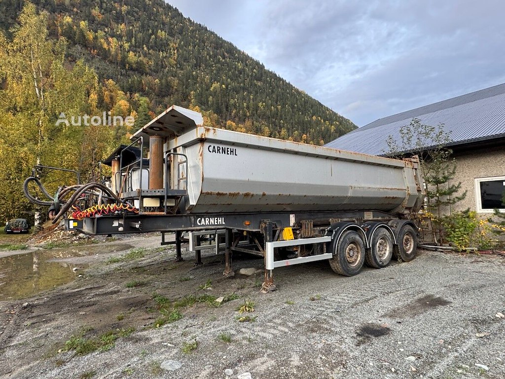 Prodaje se Carnehl 3-akslet tipphenger – 44 500 kg totalvekt poluprikolicu kipera na aukciji