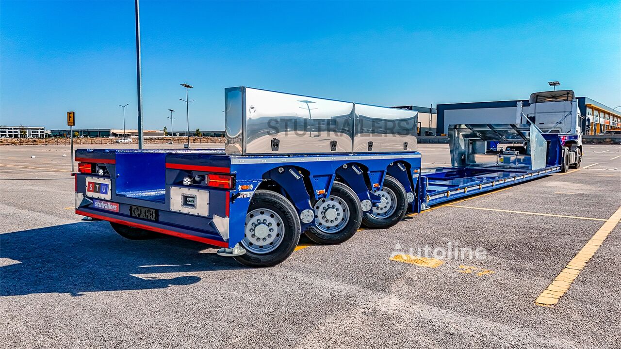 Nova STU 3 Pendular Axle Low Loader Trailer poluprikolica sa niskom platformom