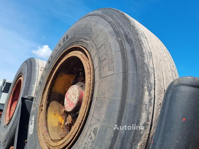 Koehler Elmshorn 20ft | Steel suspension poluprikolica za prevoz kontejnera