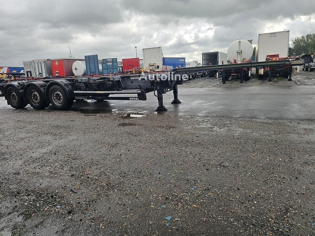 Kögel PORT 40 SIMPLEX 20| SAF DISC | HOLLAND TRAILER | OV-69-YP. poluprikolica za prevoz kontejnera