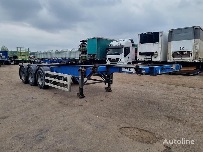 SDC 3 AXLE | TANK CONTAINER CHASSIS | 20/30 FT ADR poluprikolica za prevoz kontejnera