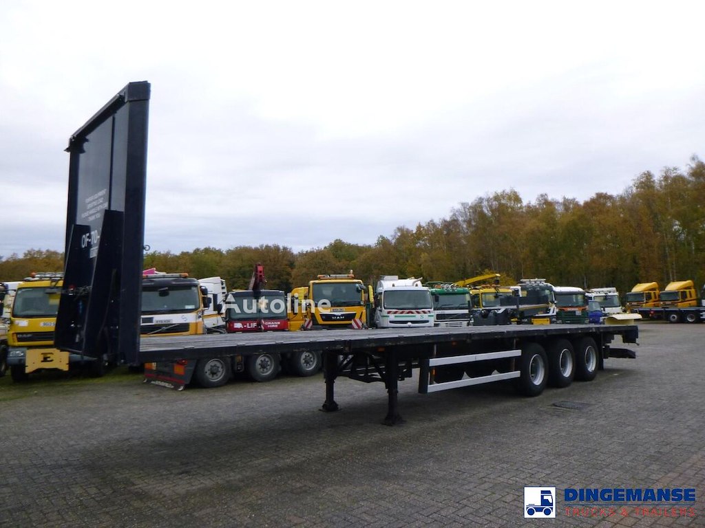 Groenewegen 3-axle platform trailer DRO-12-27 39 t poluprikolica platforma