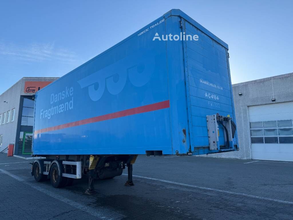Nordic Trailer Drawbar trailer / Zwischenauflieger / Linktrailer furgon poluprikolica