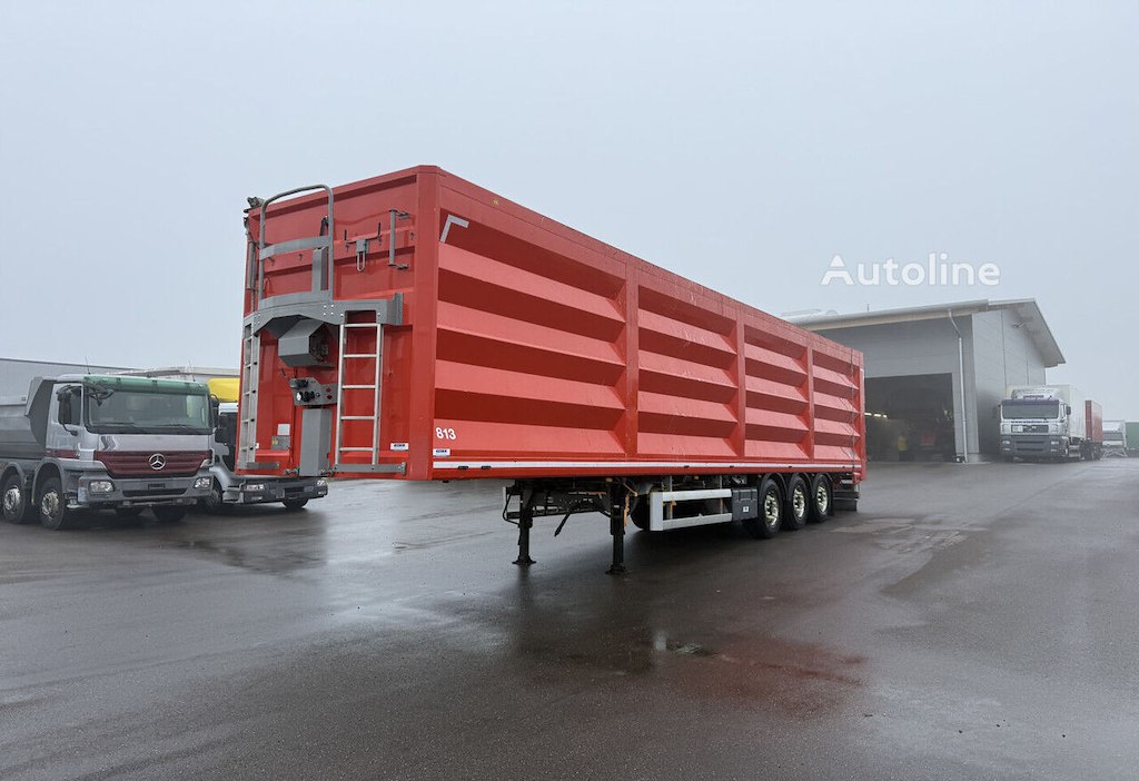 Knapen Trailers 837 K100 poluprikolica sa pokretnim podom