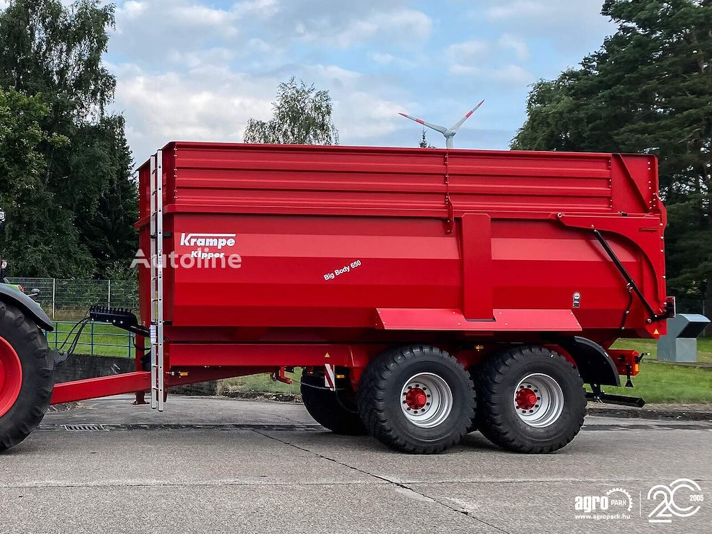 Nova Krampe Big Body 650 (BB 650) 21 tons capacity, 30,5 m3, 60 cm extension prikolica kiper