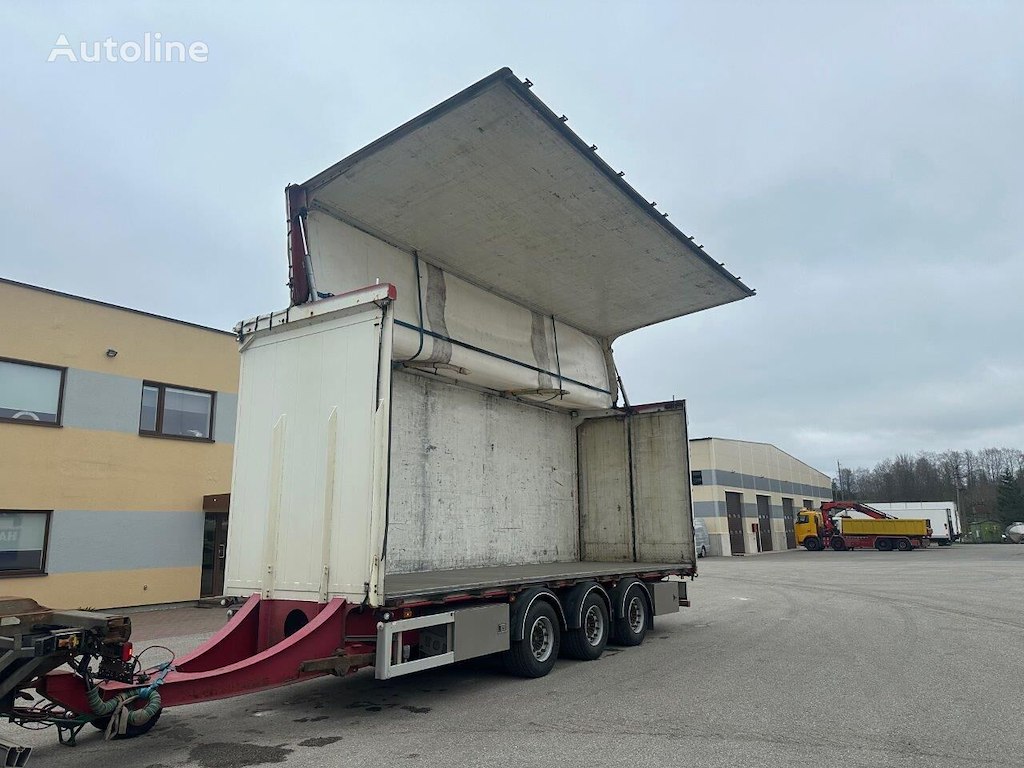 Vang 3-AXEL + LIFTING SIDE & ROOF + REMOTE CONTROL 1. axle lift prikolica furgon