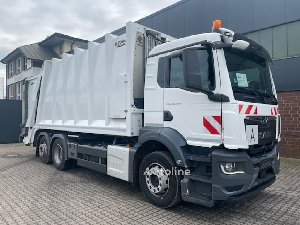 MAN 26.360 TGS 6x2 Zöller Medium X2 kamion za smeće