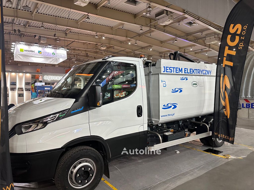 Novi IVECO eDAILY 72C14E kamion za smeće