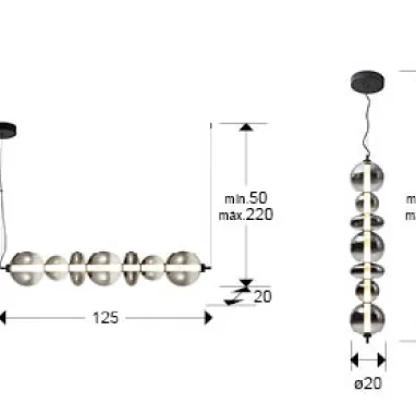 LED luster Gladis SCHULLER