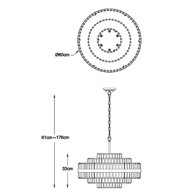 Luster Constantinople zlatni 12xG9 ZUMA LINE