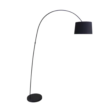 Podna lampa Costanza crna ZUMA LINE