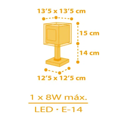 Dečija stona lampa Moja Farma DALBER