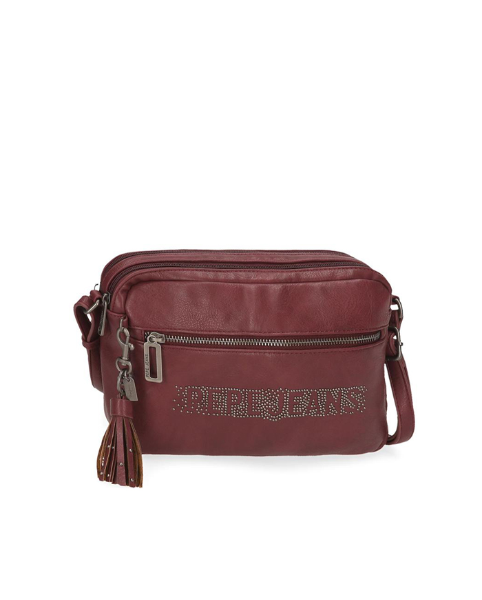 TORBA BERA BIG MAROON Pepe Jeans