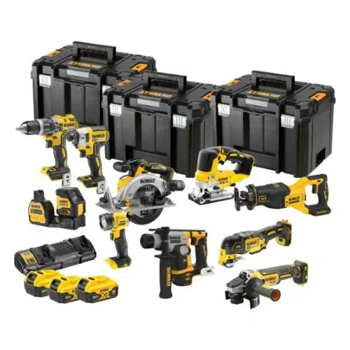 DeWalt Akumulatorski Set Alata 10 delova 18V, DCK1012P4T