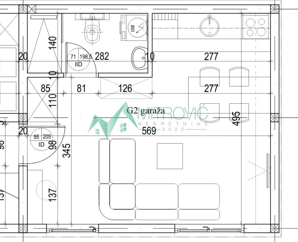 Stan na prodaju, 28m2, 45.200€