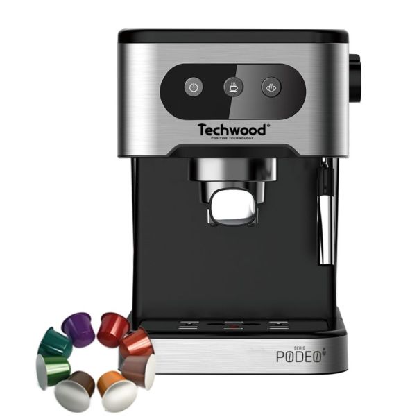TECHWOOD Aparat za espresso kafu TCA-156EXN