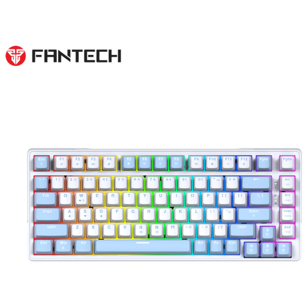 Tastatura mehanička Gaming Fantech MK612 Atom x83 AME bela (rosie switch)