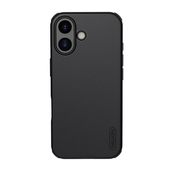 NILLKIN Maska Super Frost PRO za iPhone 17, crna