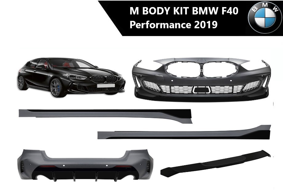 BMW 1 F40 M performance body kit 2019