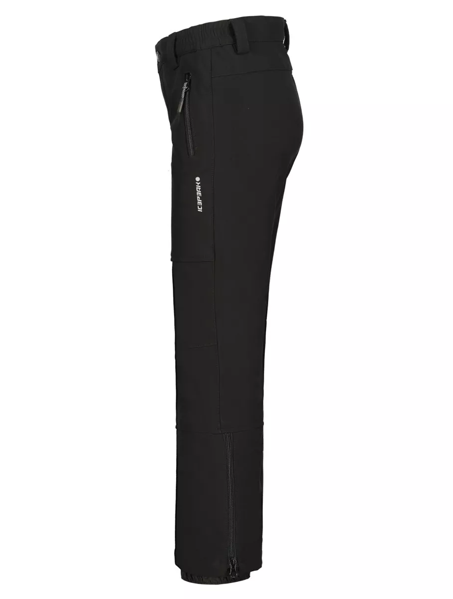 ICEPEAK Crne Dečije Ski Pantalone LODI JR
