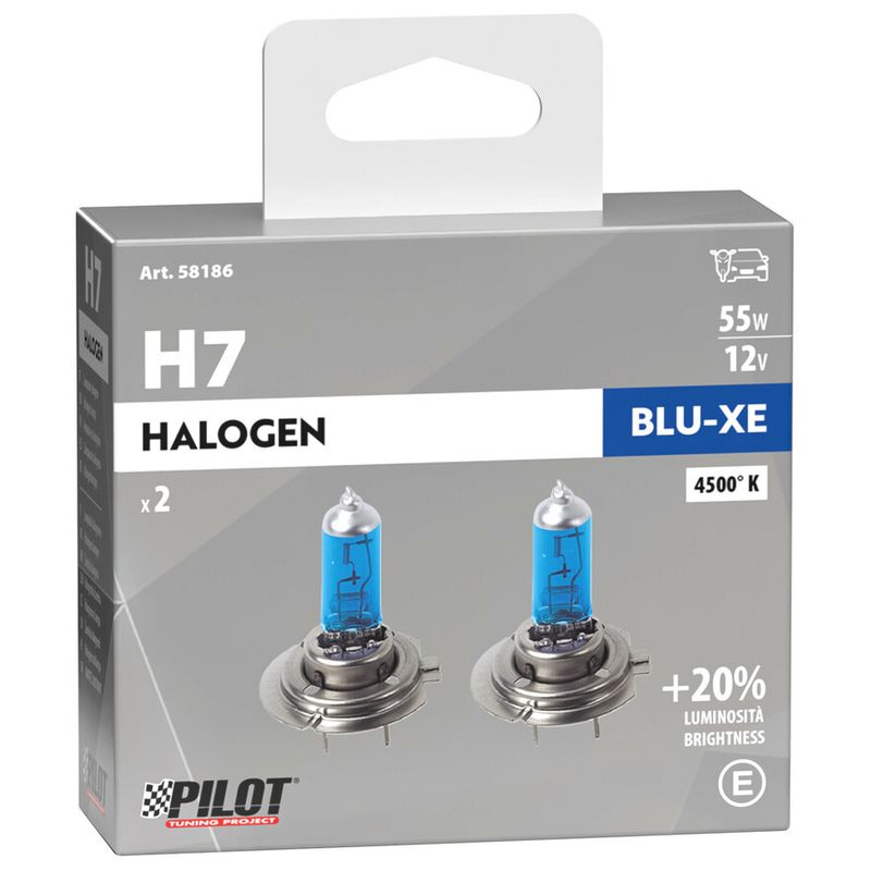 Sijalica 12V H7 55W LAMPA Blu-Xe 2 kom.