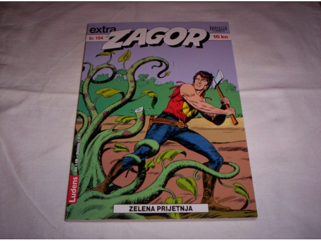 Zagor Extra broj 154 - Zelena prijetnja