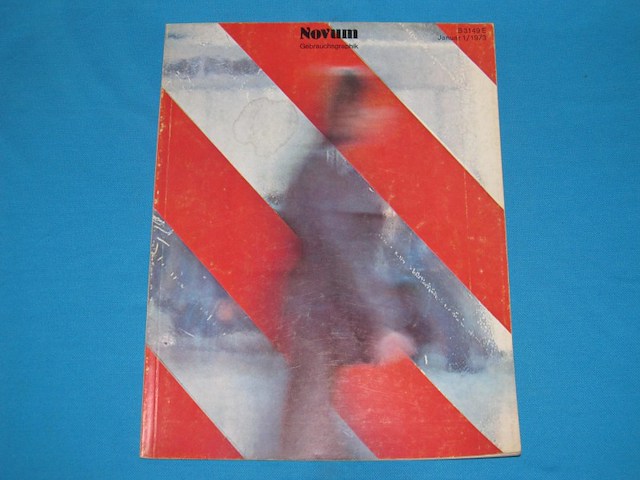 Novum gebrauchsgraphik, januar 1973, grafički dizajn