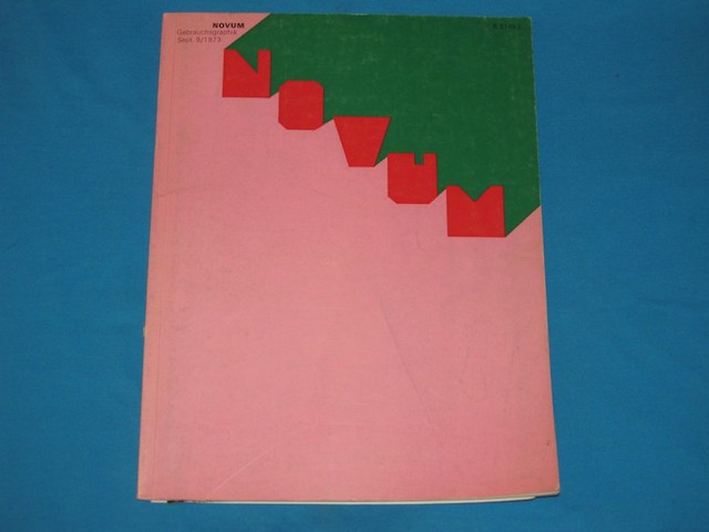 Novum gebrauchsgraphik, septembar 1973, grafički dizajn