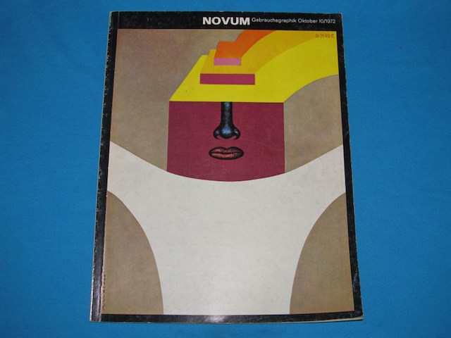 Novum gebrauchsgraphik, oktobar 1972, grafički dizajn