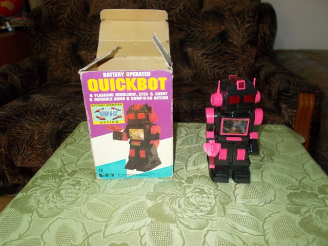 Botoy Quickbot - stara igracka iz 1986. god.-Hong Kong