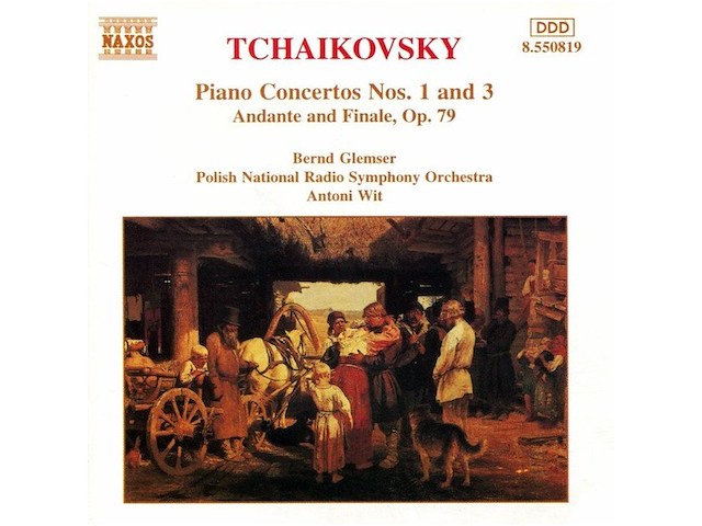 klas. CD*: ČAJKOVSKI - Concertos No. 1 &;;; 3 (1996) EU, M