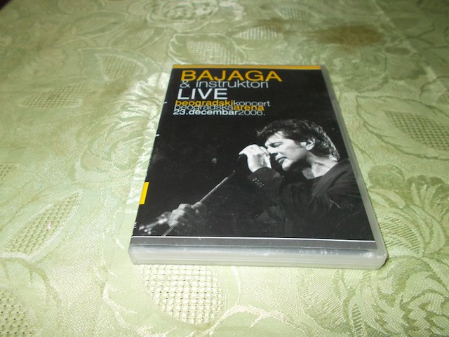 Bajaga i Instruktori - Live Beogradska arena 2006. DVD