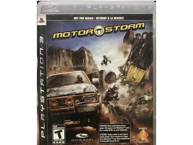 Motor storm PS3 igra