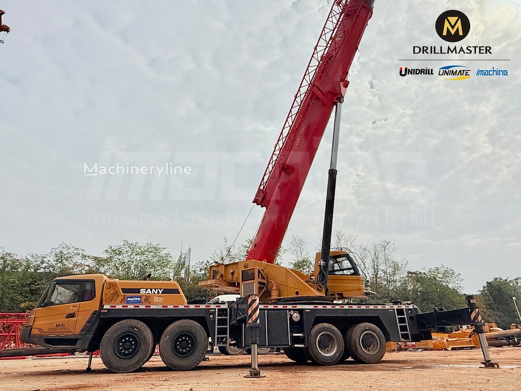Sany 80-ton mobile crane autodizalica