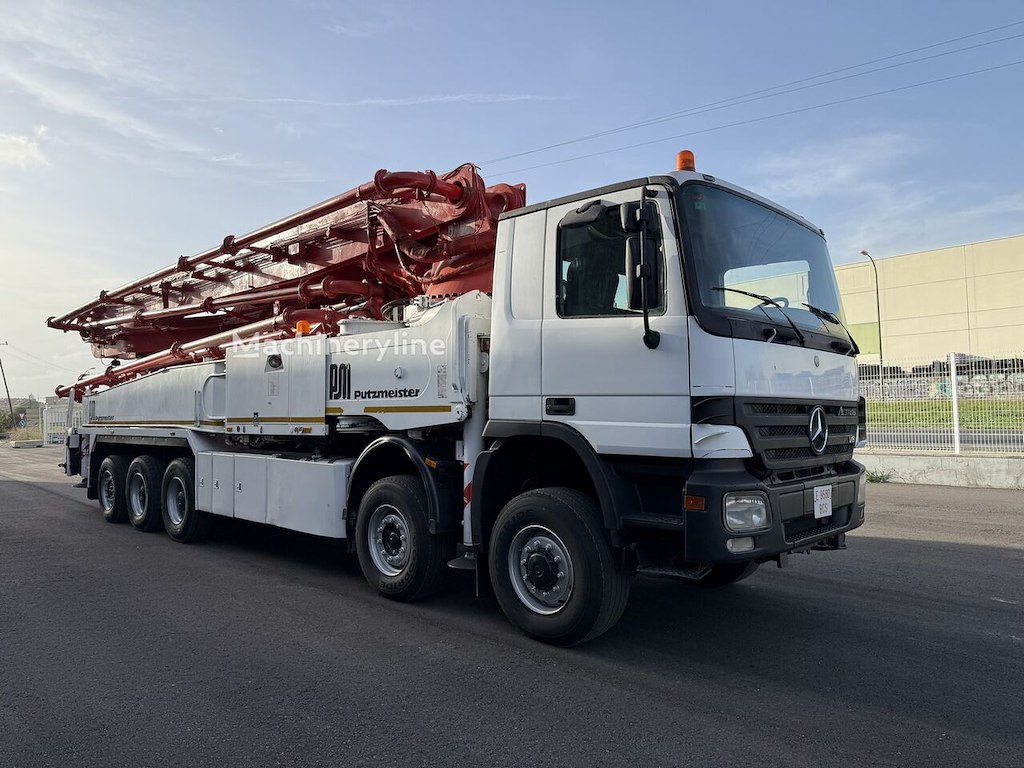 Putzmeister bsf 52.16 na šasiji Mercedes-Benz Actros 4854 pumpa za beton
