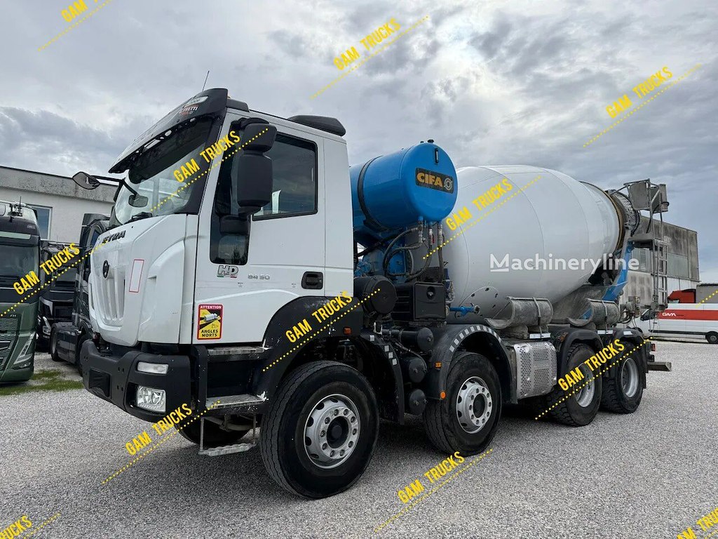 Astra HD9 84.50 Betonmischer CIFA 13cbm 40Ton kamion s mešalicom za beton