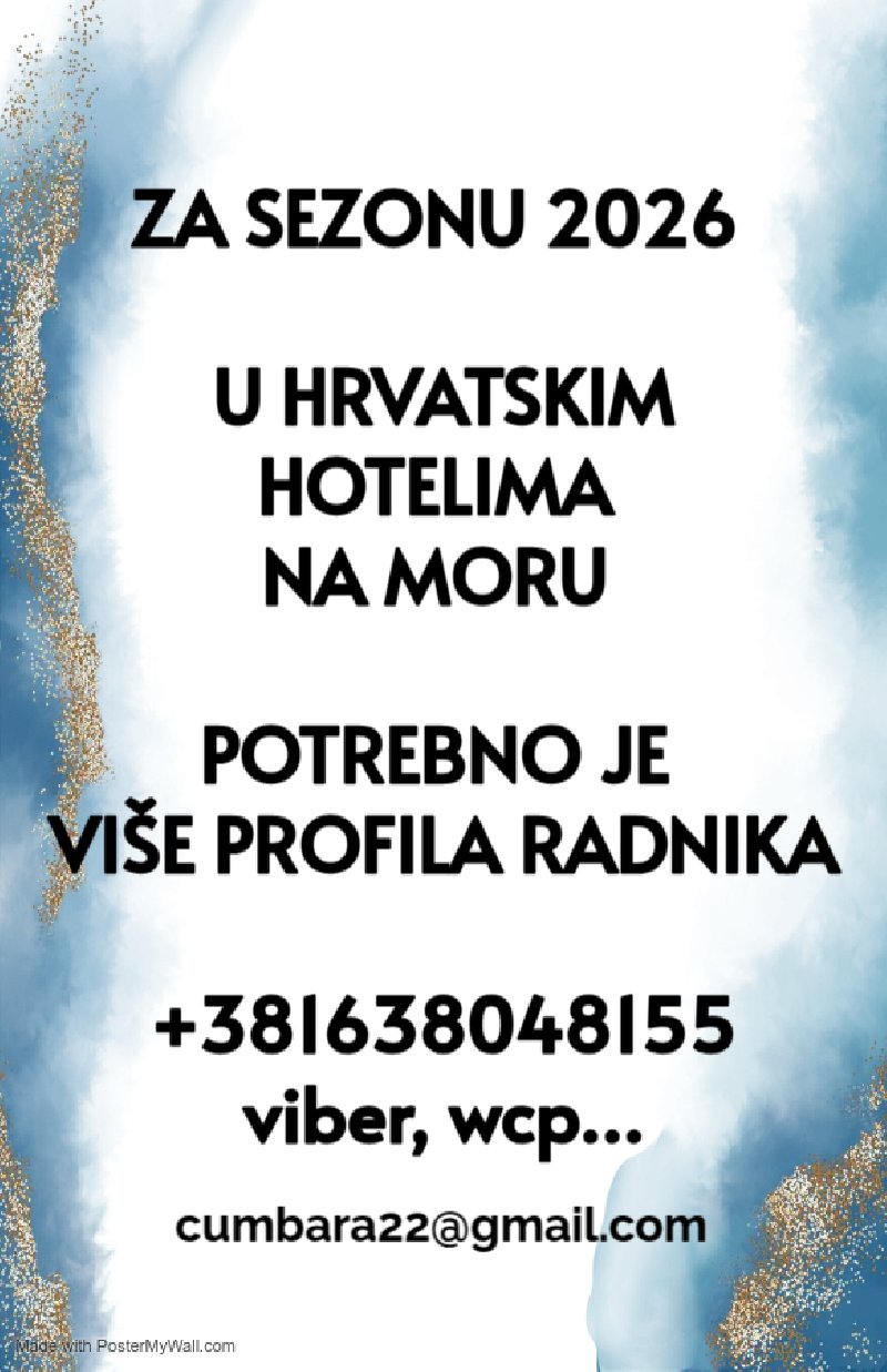 SEZONA 2026 U HRVATSKIM HOTELIMA