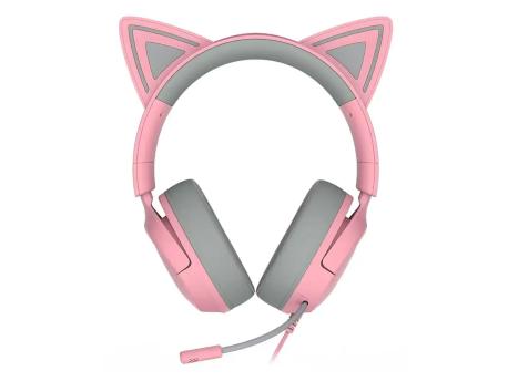 RAZER Razer Kraken Kitty V3 X - Wired Kitty Headset for Gaming - Quartz Edition